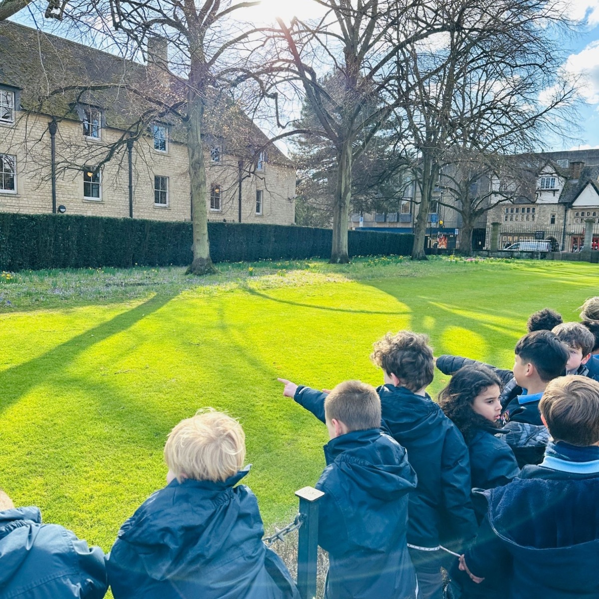 Christ Church Cathedral School - Pre-prep enjoy the early Spring Sunshine